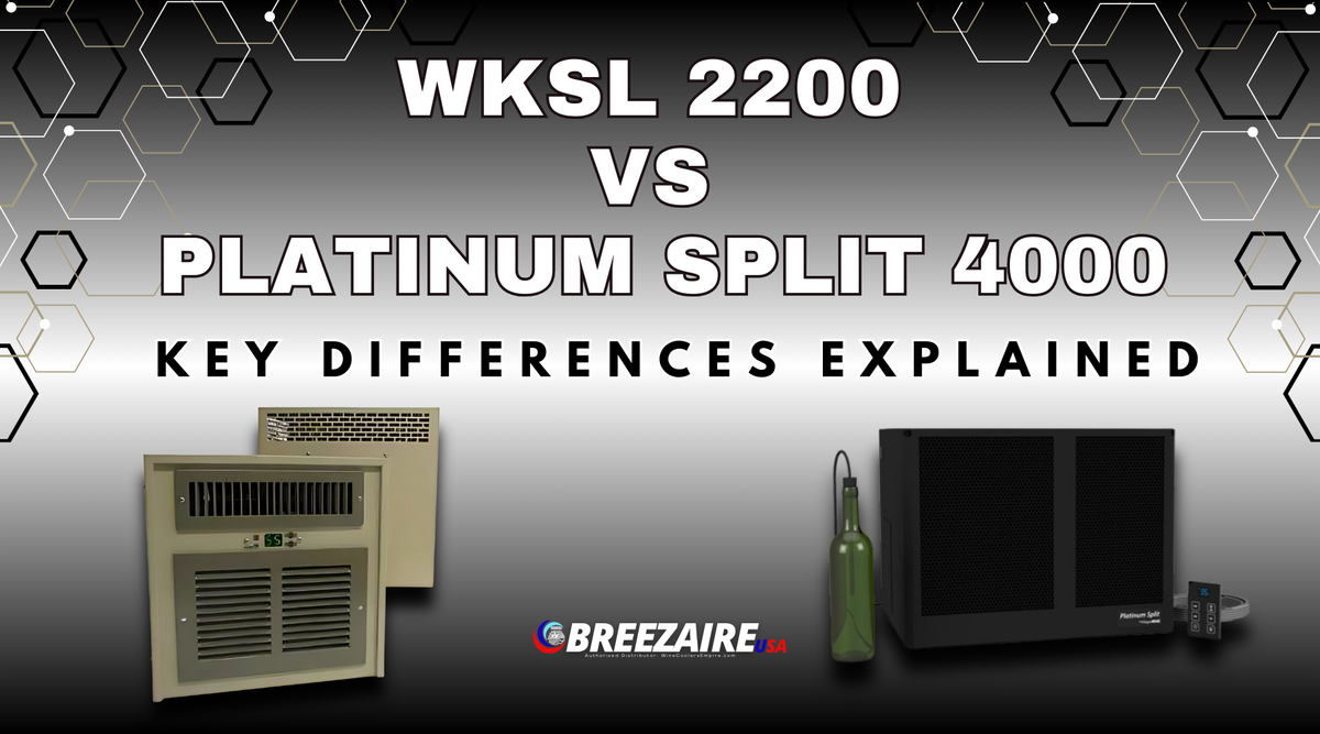 Breezaire WKSL 2200 vs WhisperKOOL Platinum Split 4000 – Breezaire USA